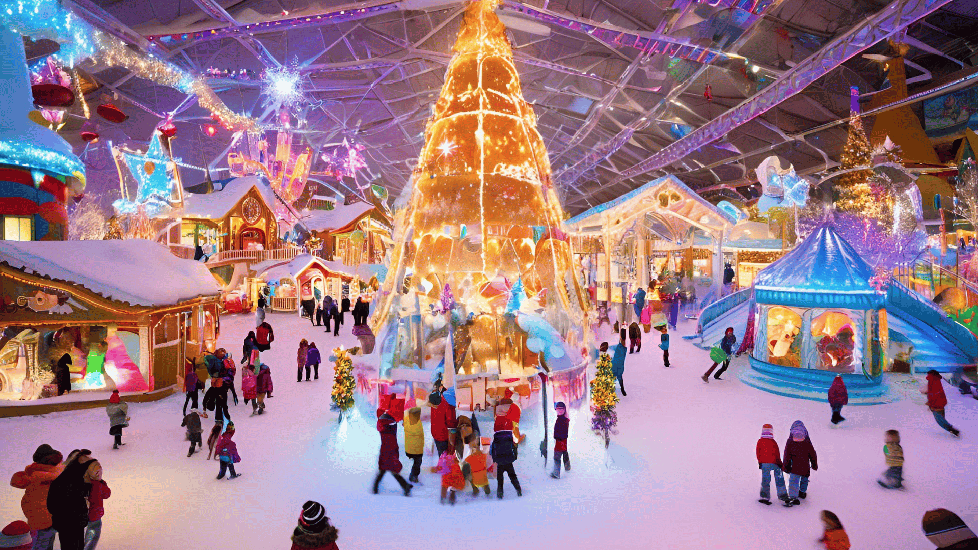 Snow World Melaka Mall | Step Into a World of Snow and Wonder!