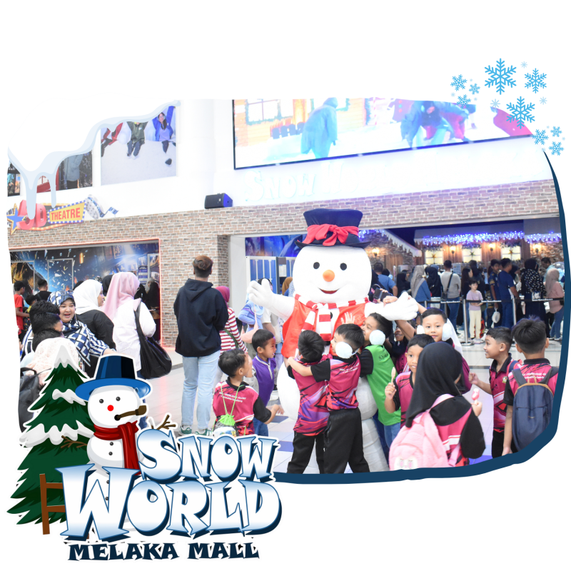 Snow World Melaka Mall | Step Into a World of Snow and Wonder!